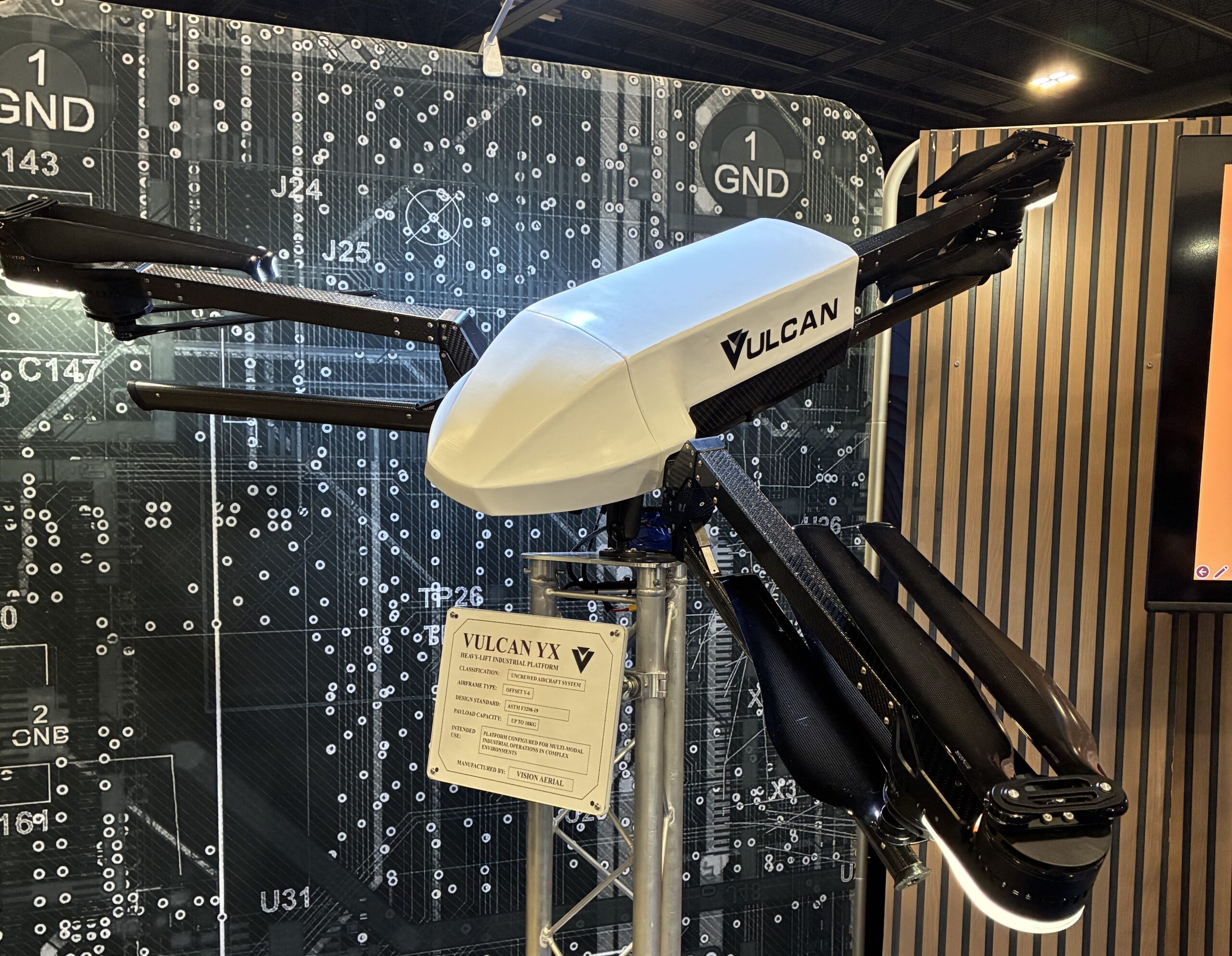 Vision Aerial Unveils Vulcan Drones at Geo Week 2026: Montana-Made ...